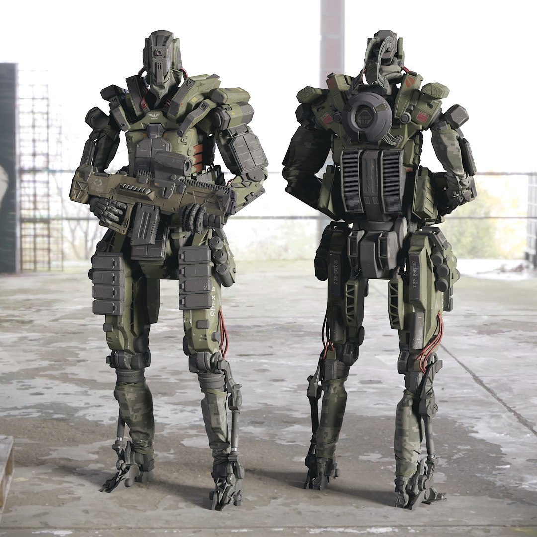 Robot Unreal Unity Model - TurboSquid 1881245