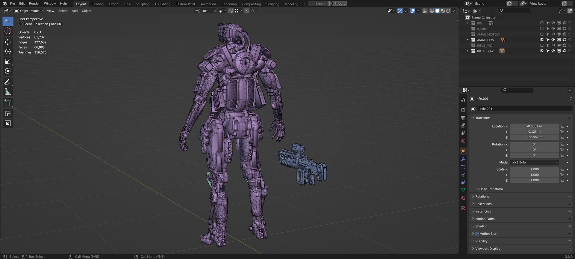 Robot Unreal Unity model - TurboSquid 1881245