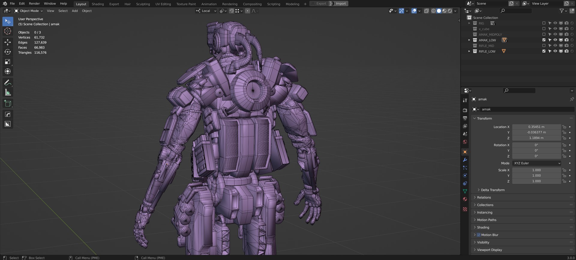 Robot Unreal Unity model - TurboSquid 1881245
