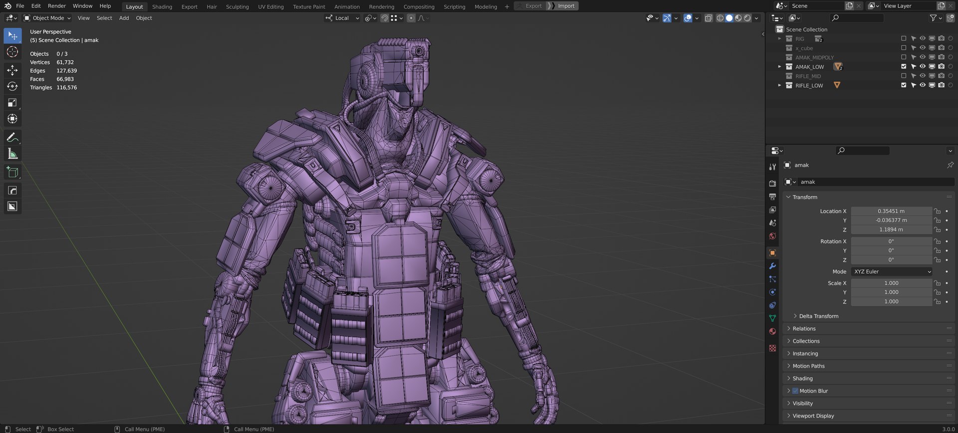 Robot Unreal Unity model - TurboSquid 1881245
