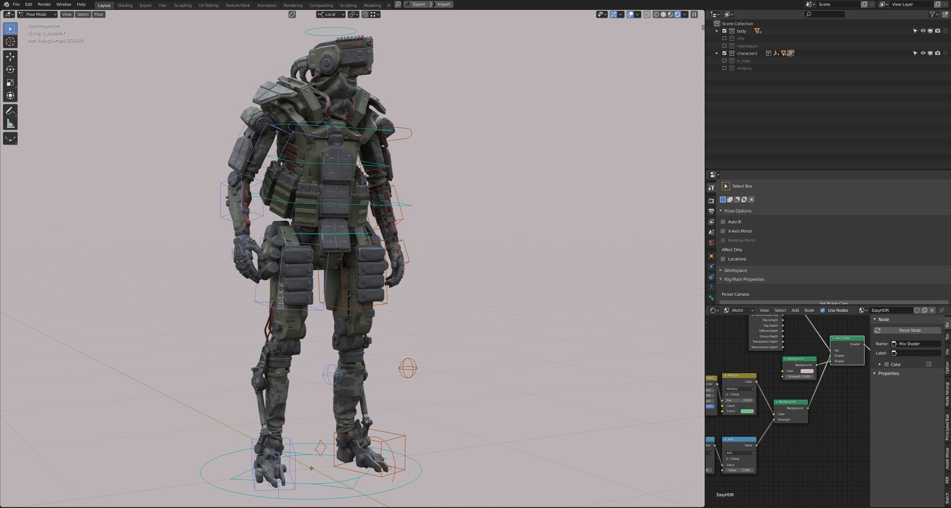 Robot Unreal Unity model - TurboSquid 1881245