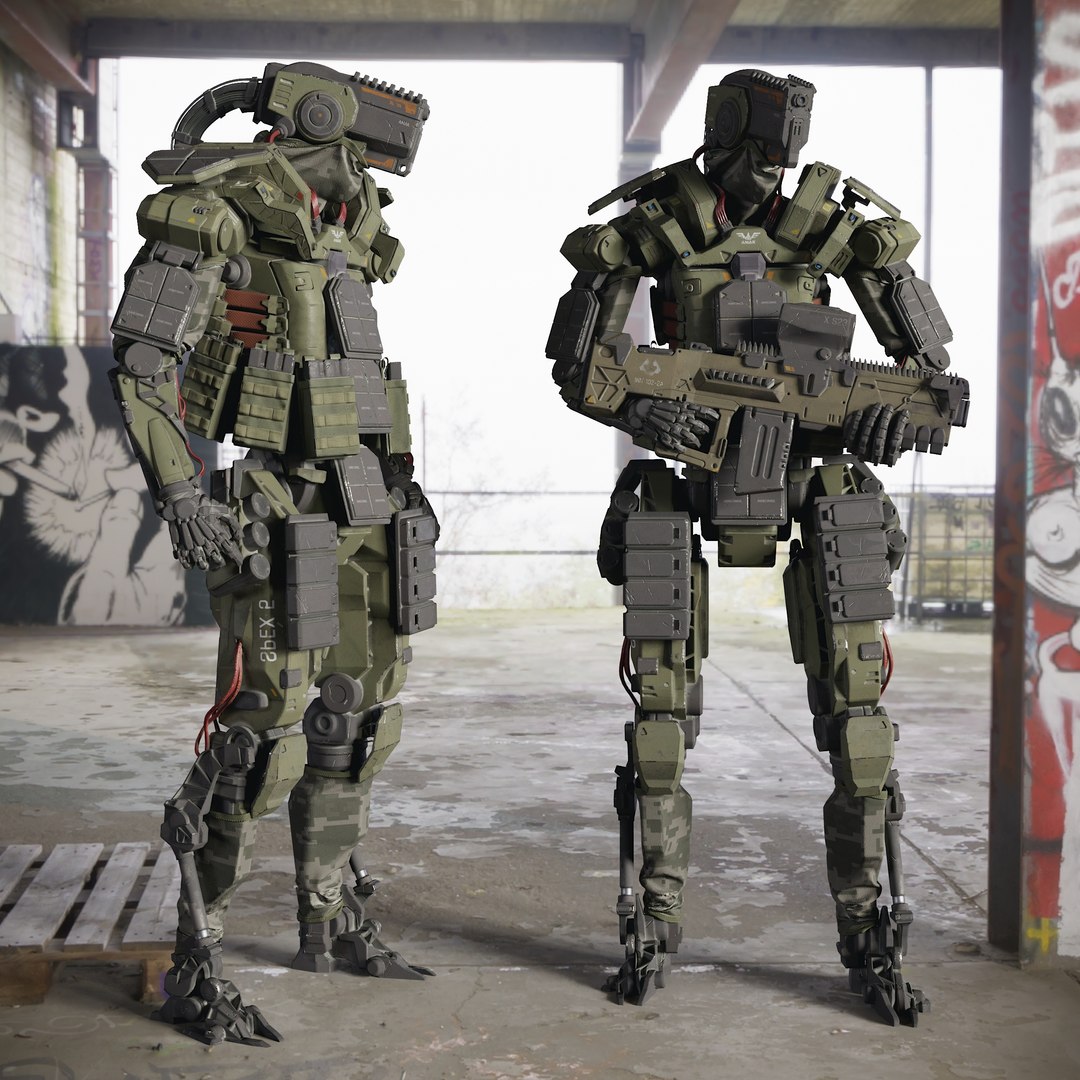 Robot Unreal Unity Model - TurboSquid 1881245