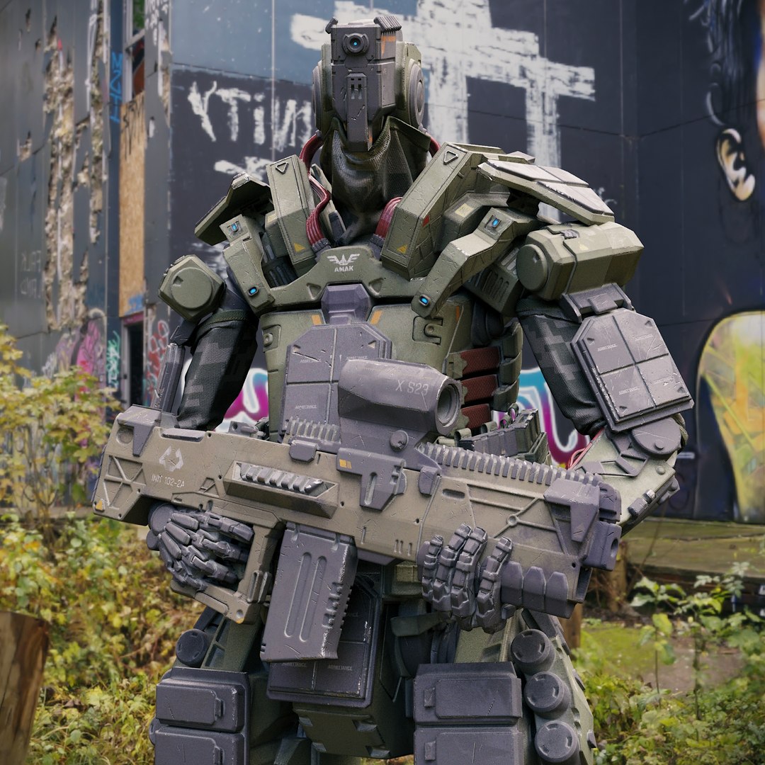 Robot Unreal Unity Model - TurboSquid 1881245