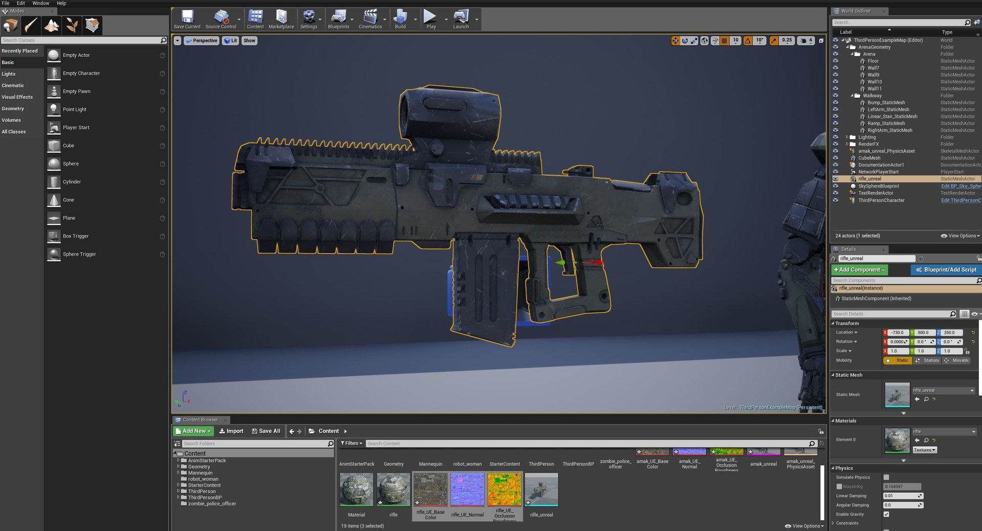 Robot Unreal Unity model - TurboSquid 1881245