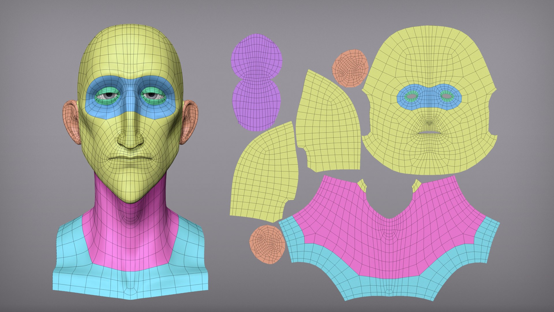 Cartoon Male Character Pierce Base Mesh 3D Model - TurboSquid 1732078