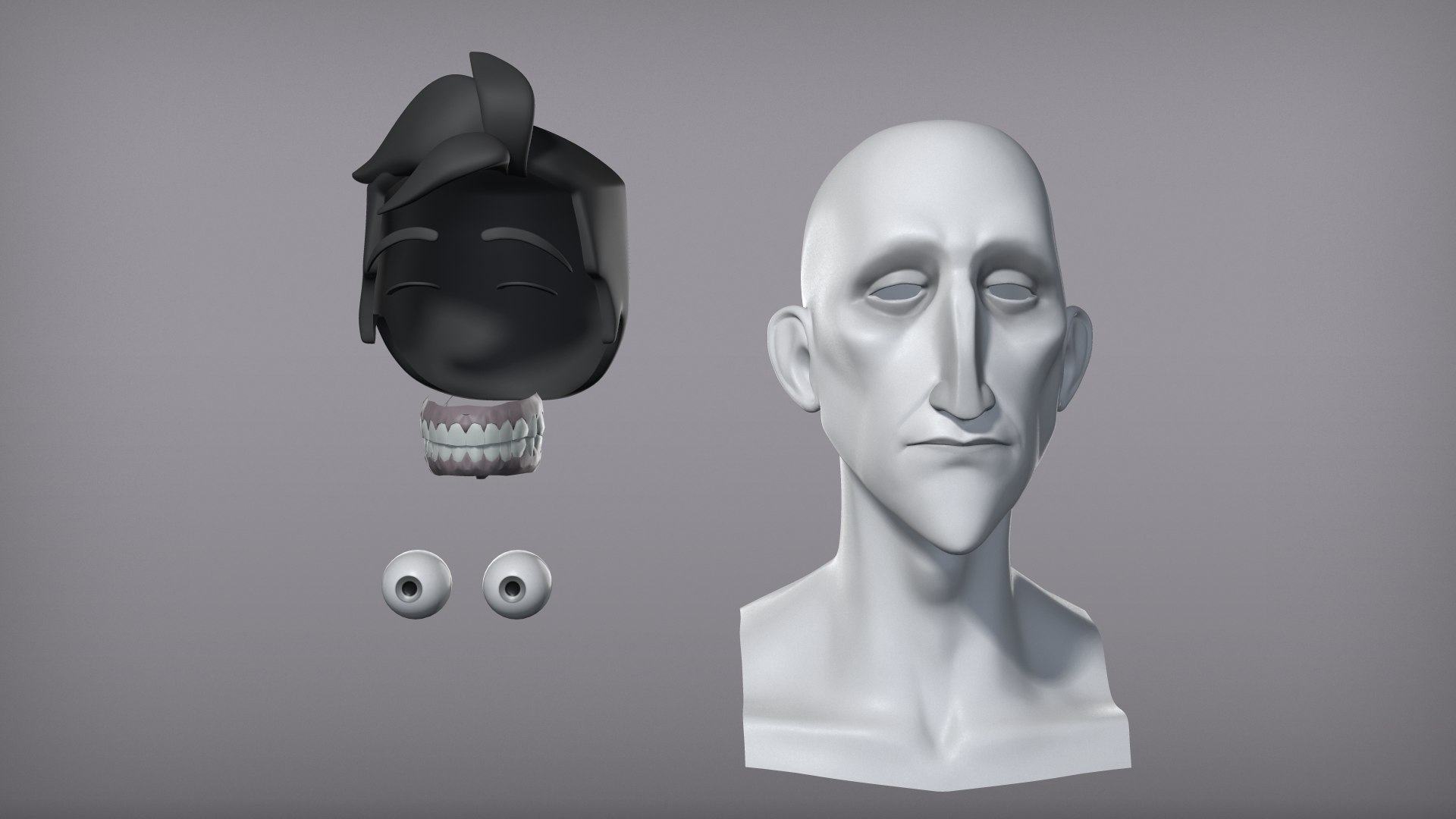 Cartoon Male Character Pierce Base Mesh 3D Model - TurboSquid 1732078