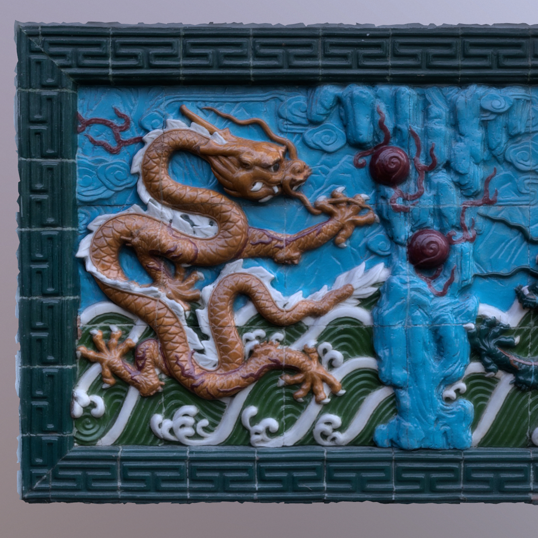 Chinese Mural 3D Model - TurboSquid 1510245