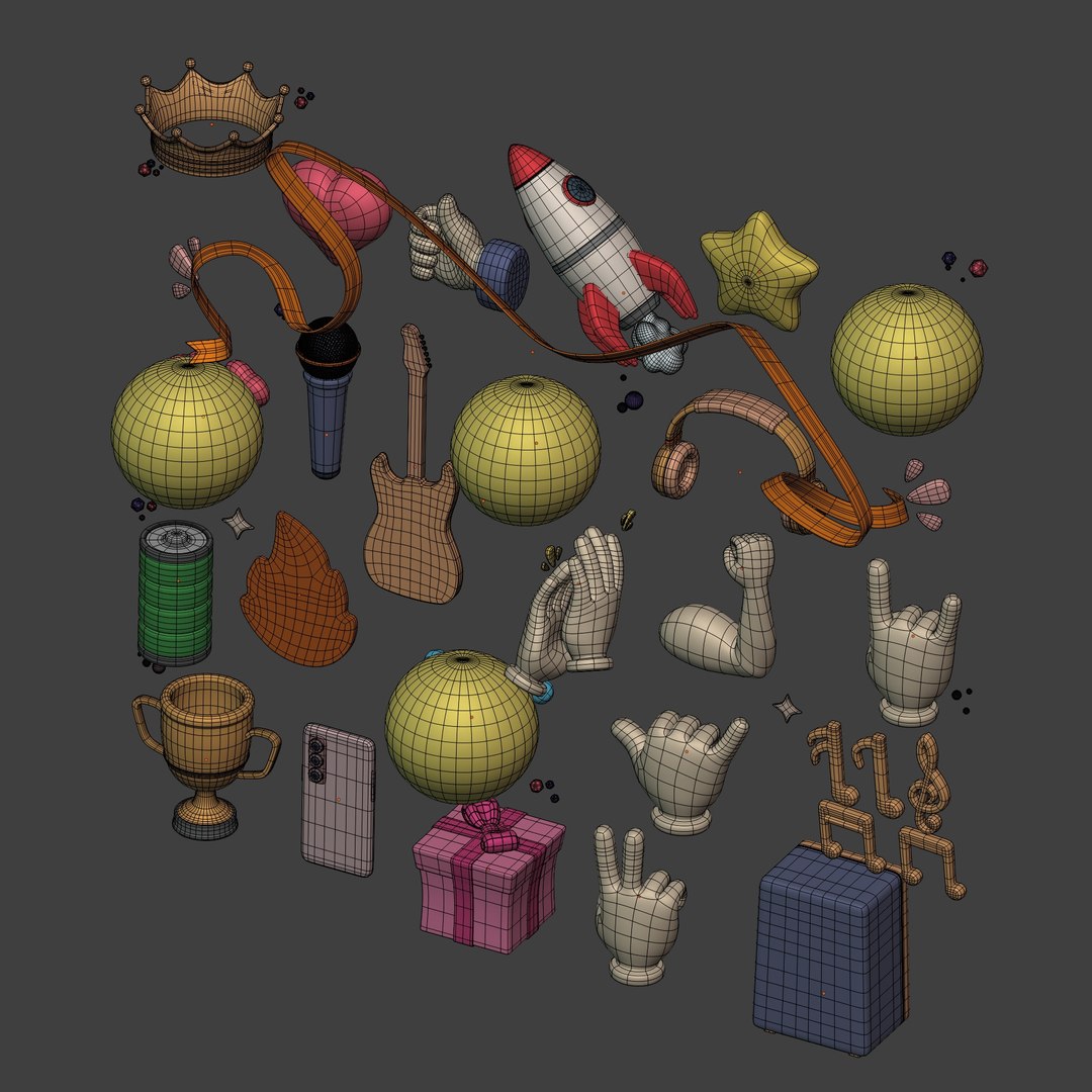 3D Model Mega Pack - TurboSquid 2173280