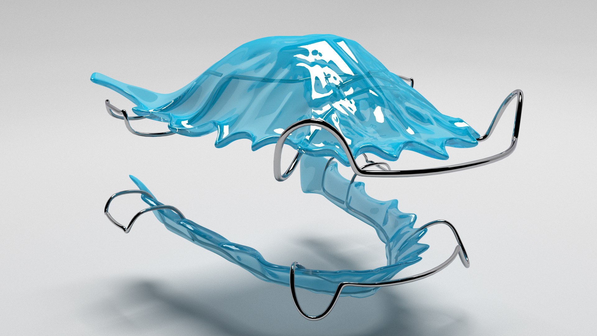 Dental Orthodontic Hawley Retainers 3D Model - TurboSquid 2150679