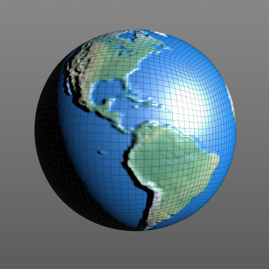 3D earth terra clouds - TurboSquid 1301712