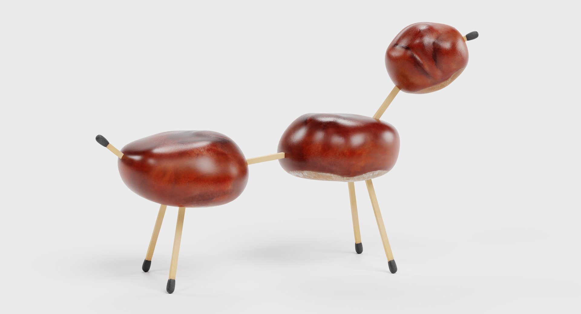 3D chestnut animal - TurboSquid 1349091