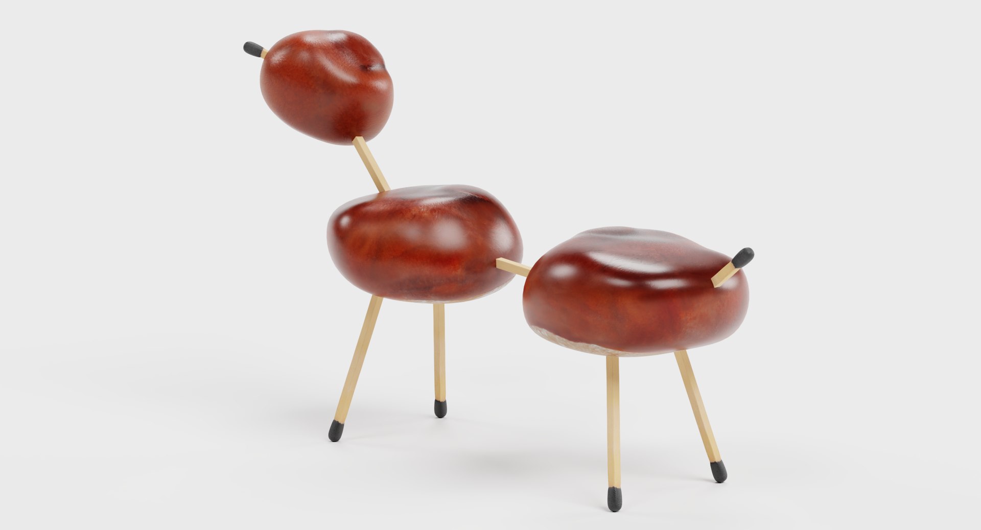 3D chestnut animal - TurboSquid 1349091