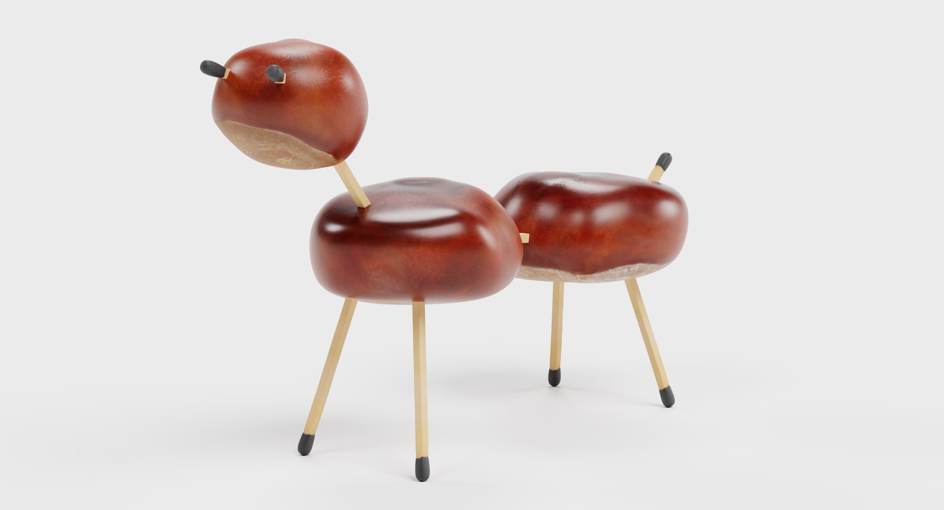 3D chestnut animal - TurboSquid 1349091