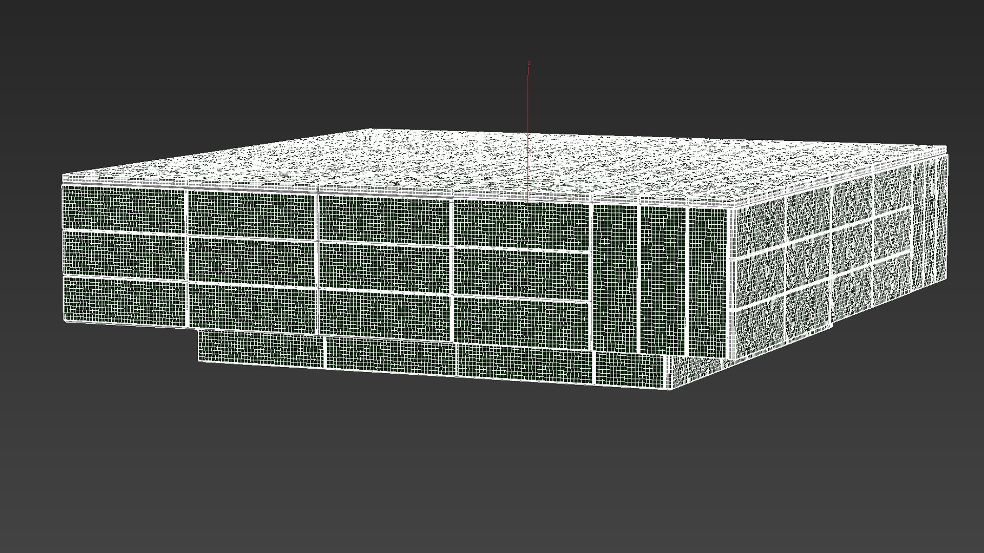 3D Ampm Square Ceramic Garden Side Table Dendi Model - TurboSquid 2292863