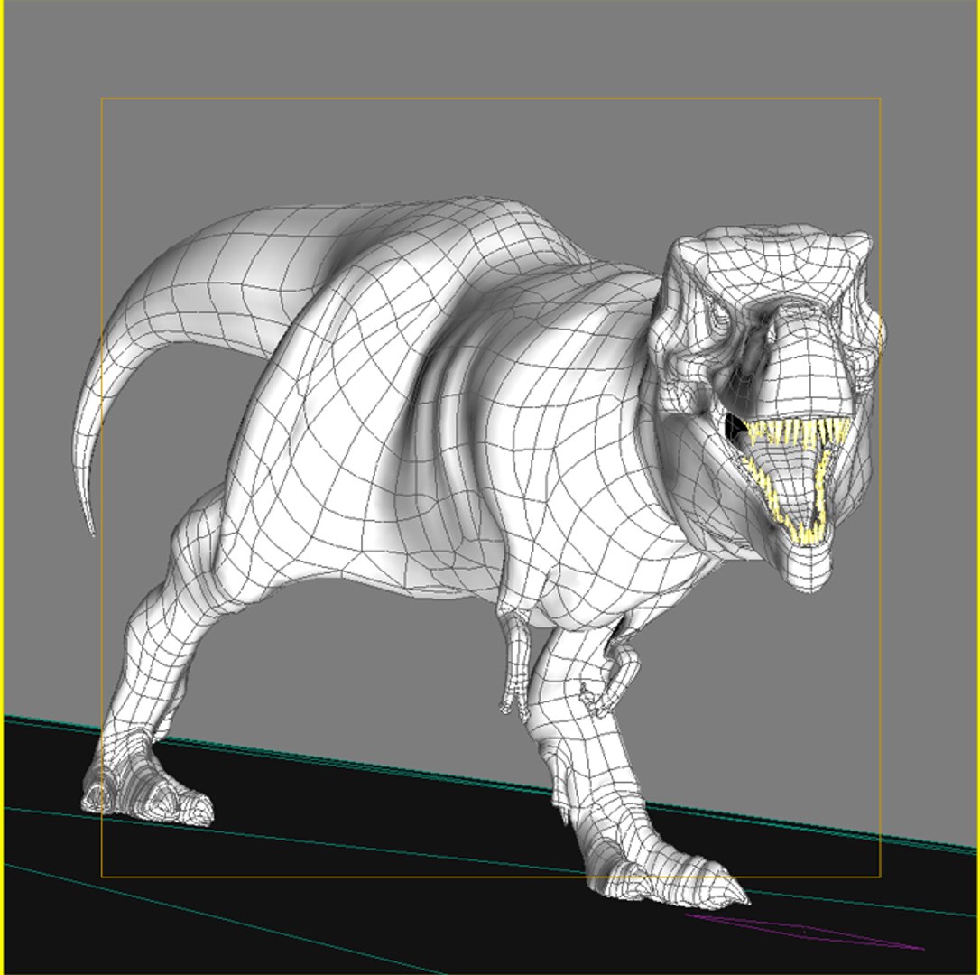 Realistic Tyrannosaurus 3d Model
