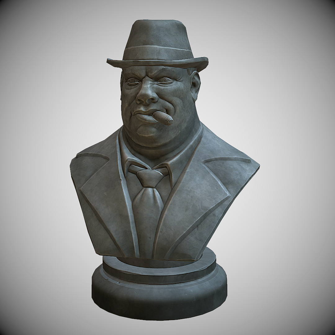 Stylized Gangster Model - TurboSquid 1233999