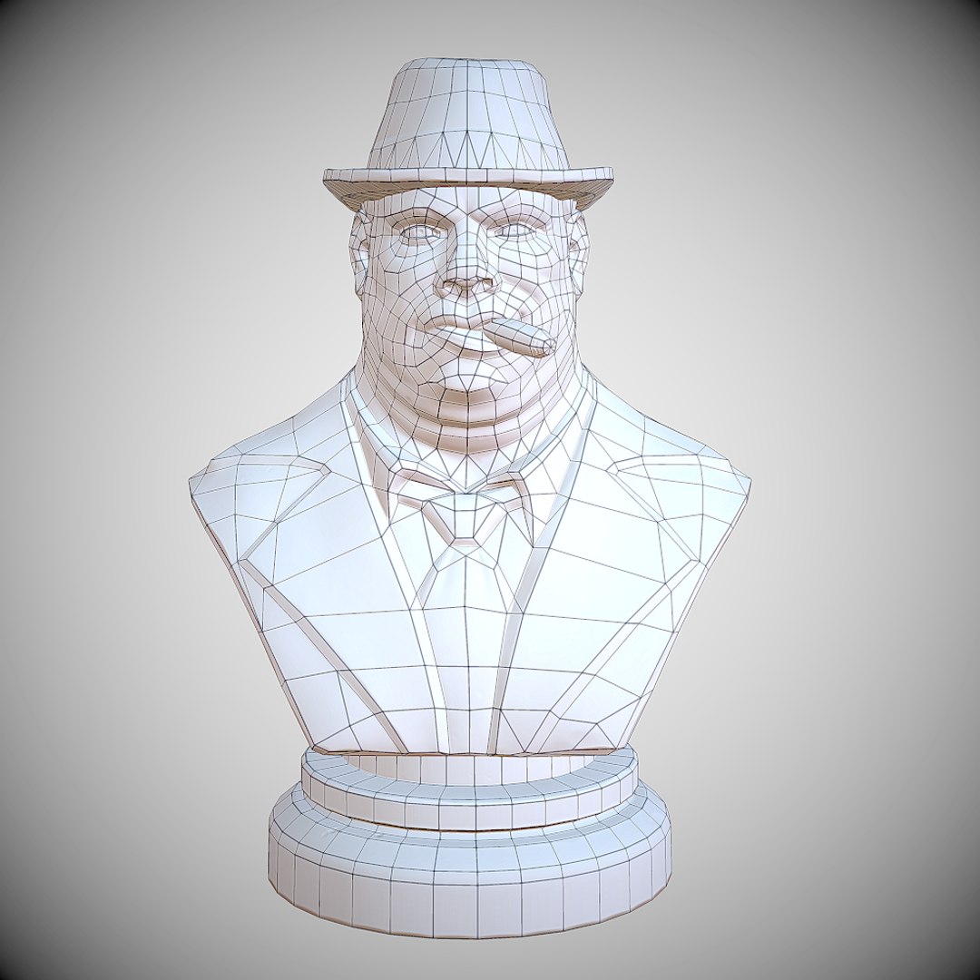 Stylized Gangster Model - TurboSquid 1233999