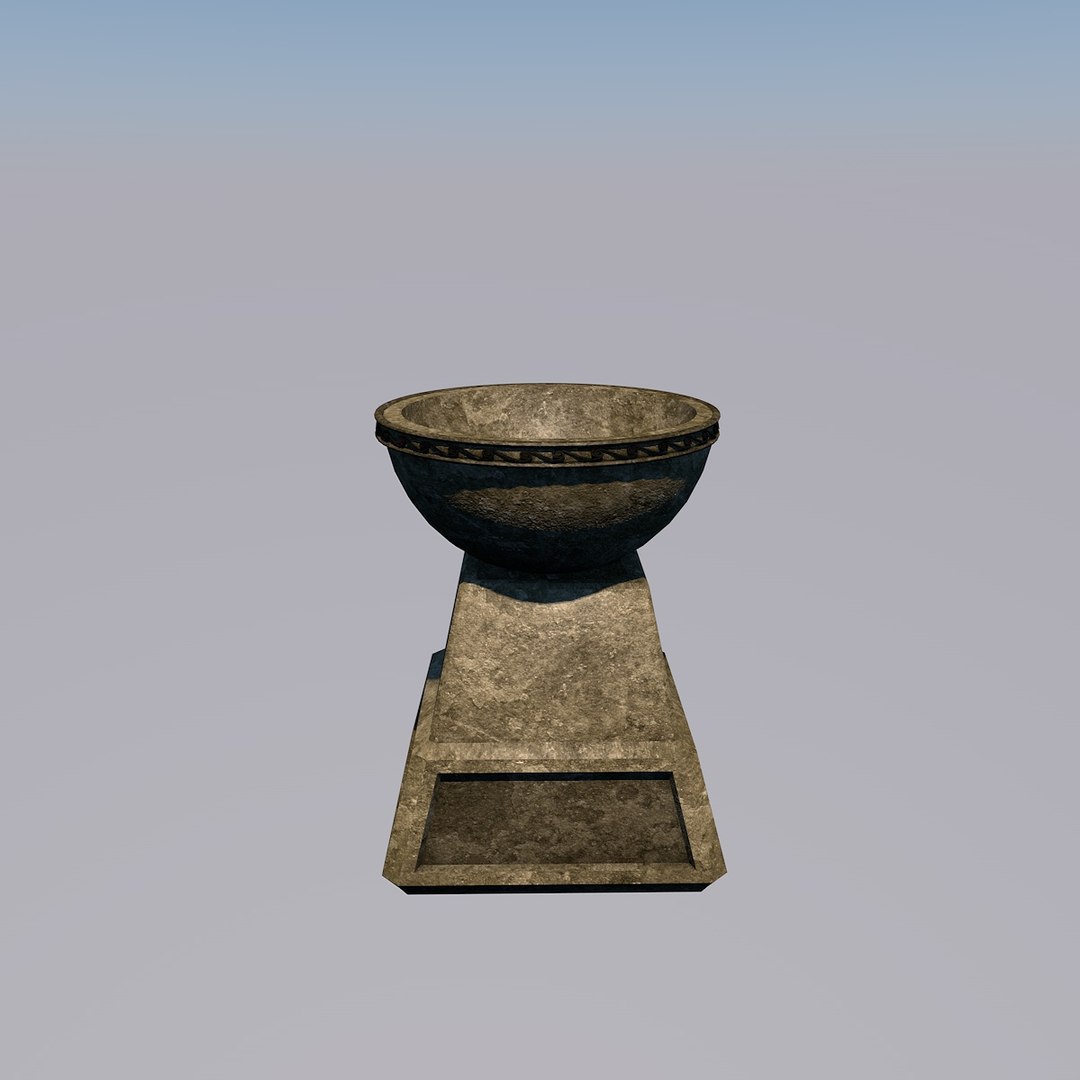 3d Model Stone Fantasy