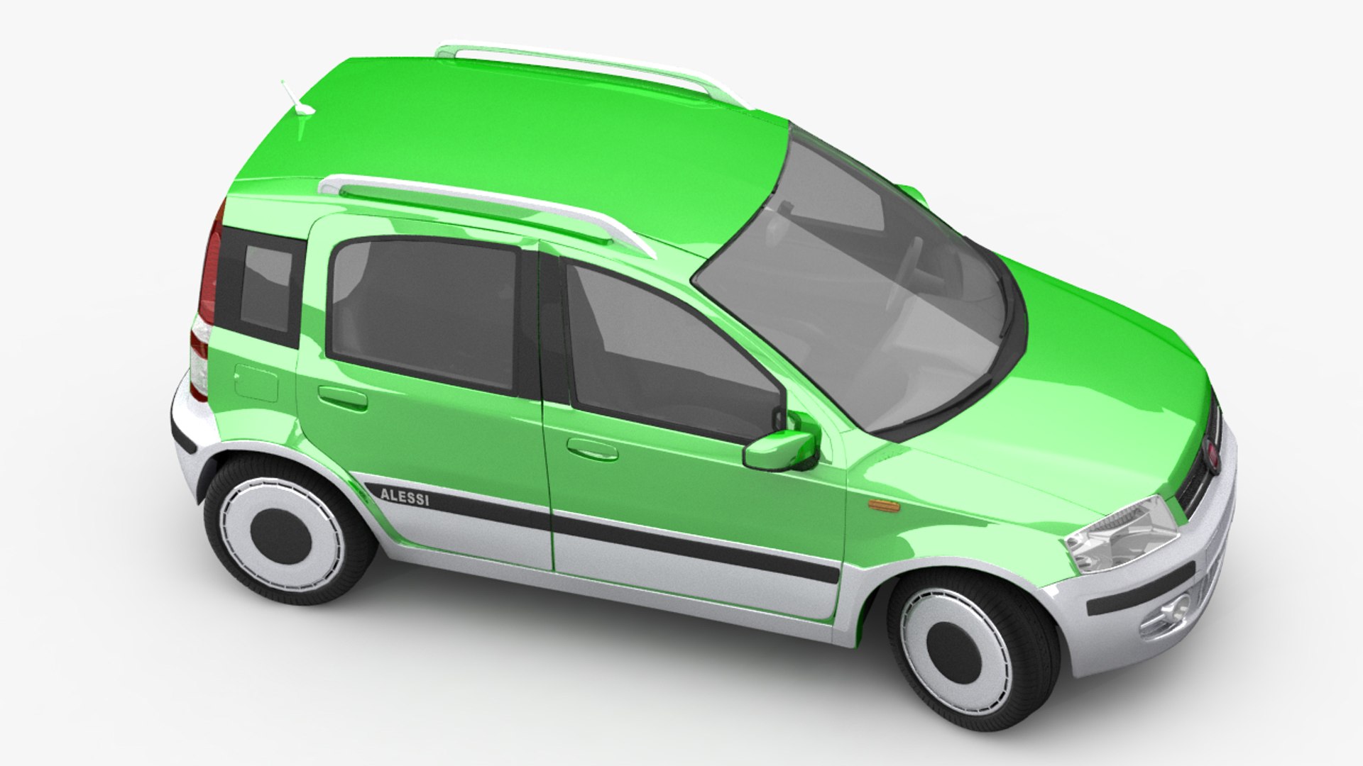 Fiat Panda Alessi 3D Model - TurboSquid 1633285
