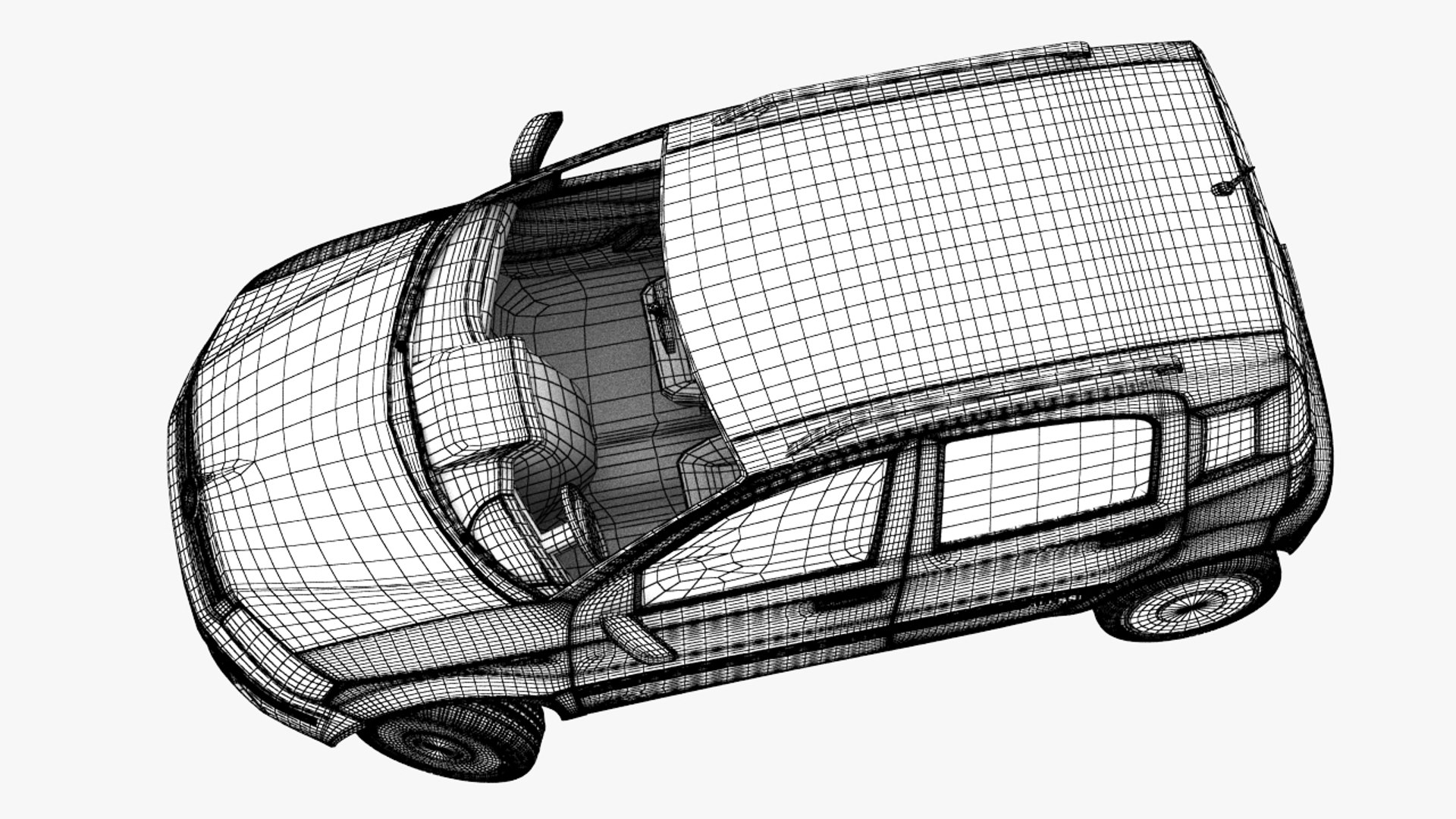 Fiat Panda Alessi 3D Model - TurboSquid 1633285