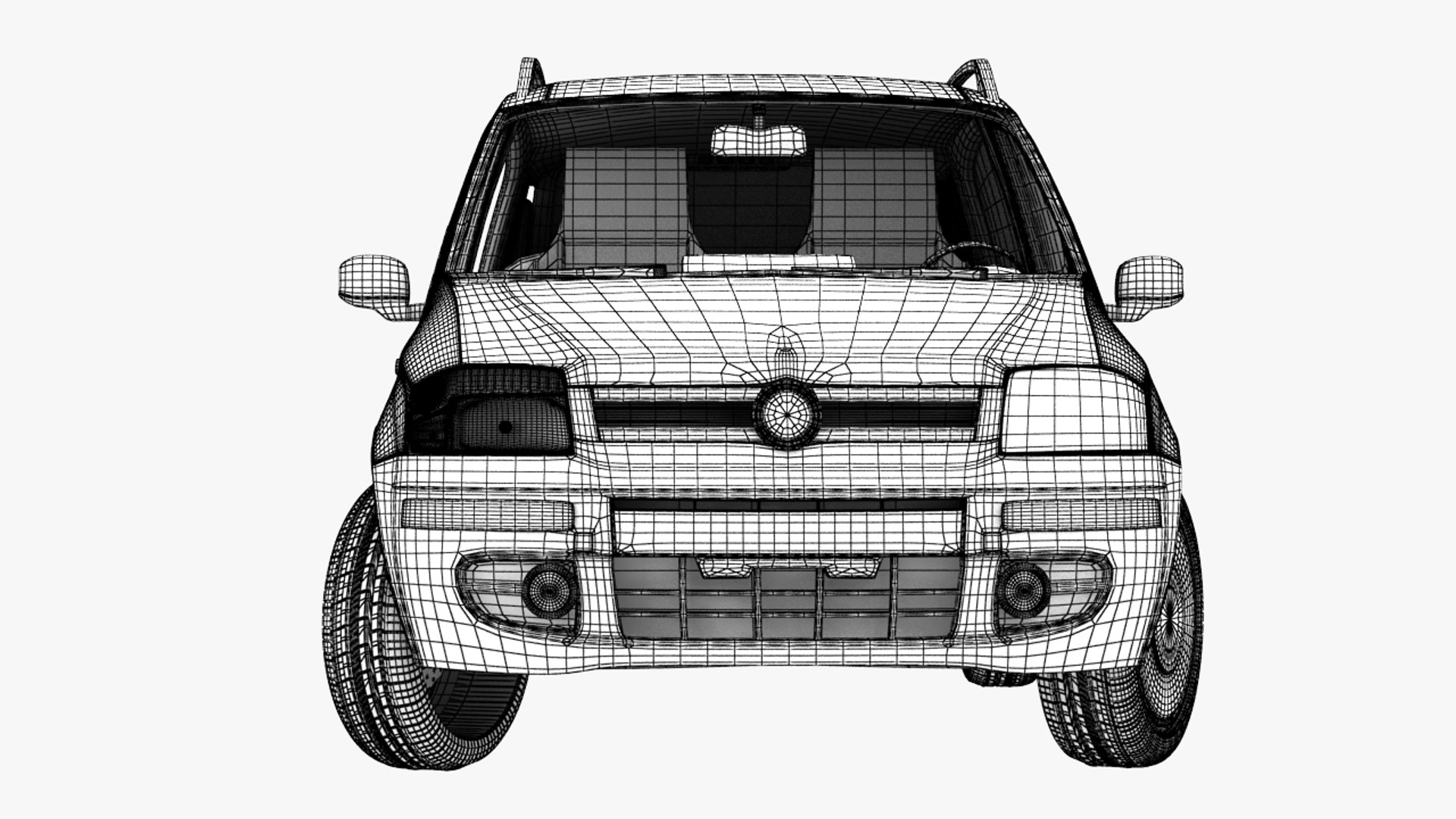 Fiat Panda Alessi 3D Model - TurboSquid 1633285