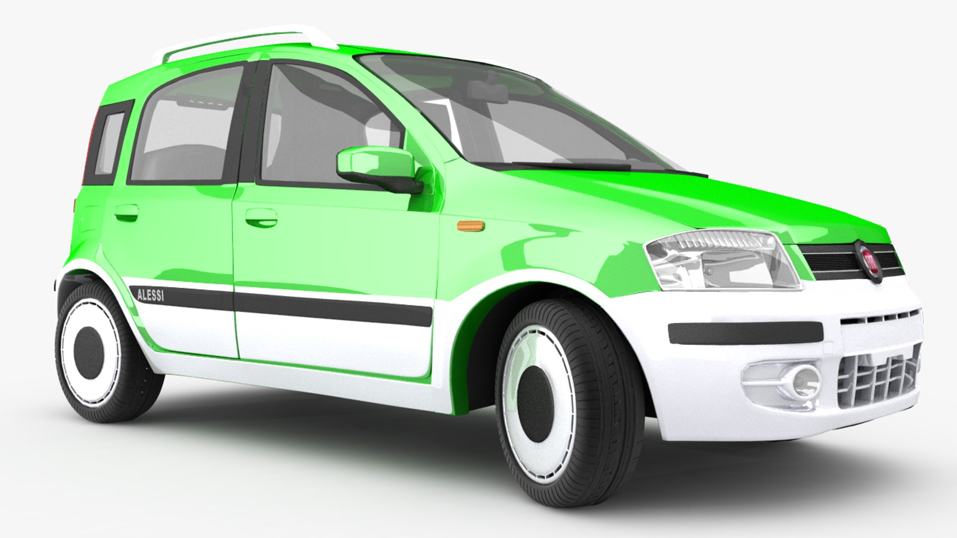 Fiat Panda Alessi 3D Model - TurboSquid 1633285