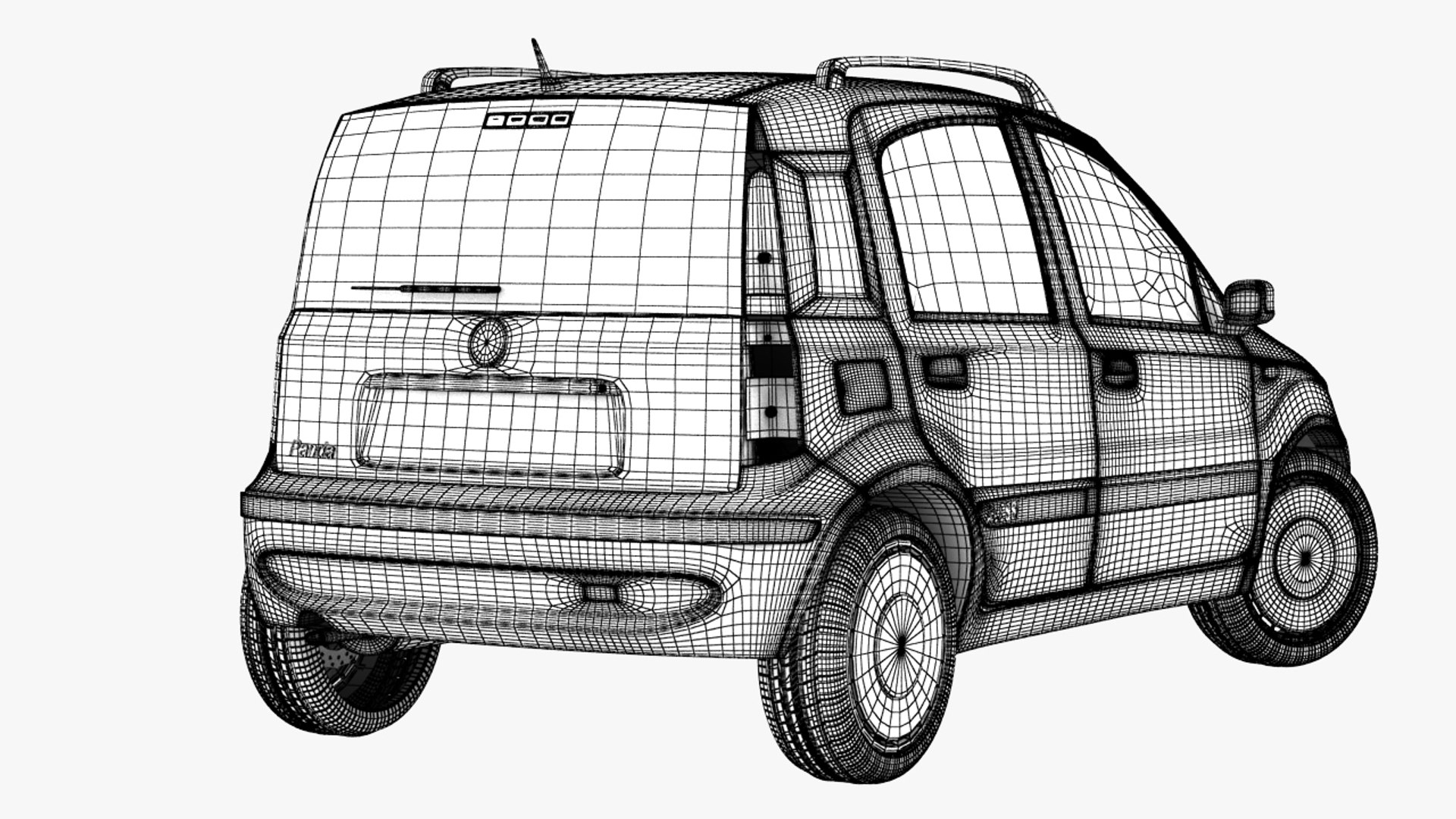 Fiat Panda Alessi 3D Model - TurboSquid 1633285