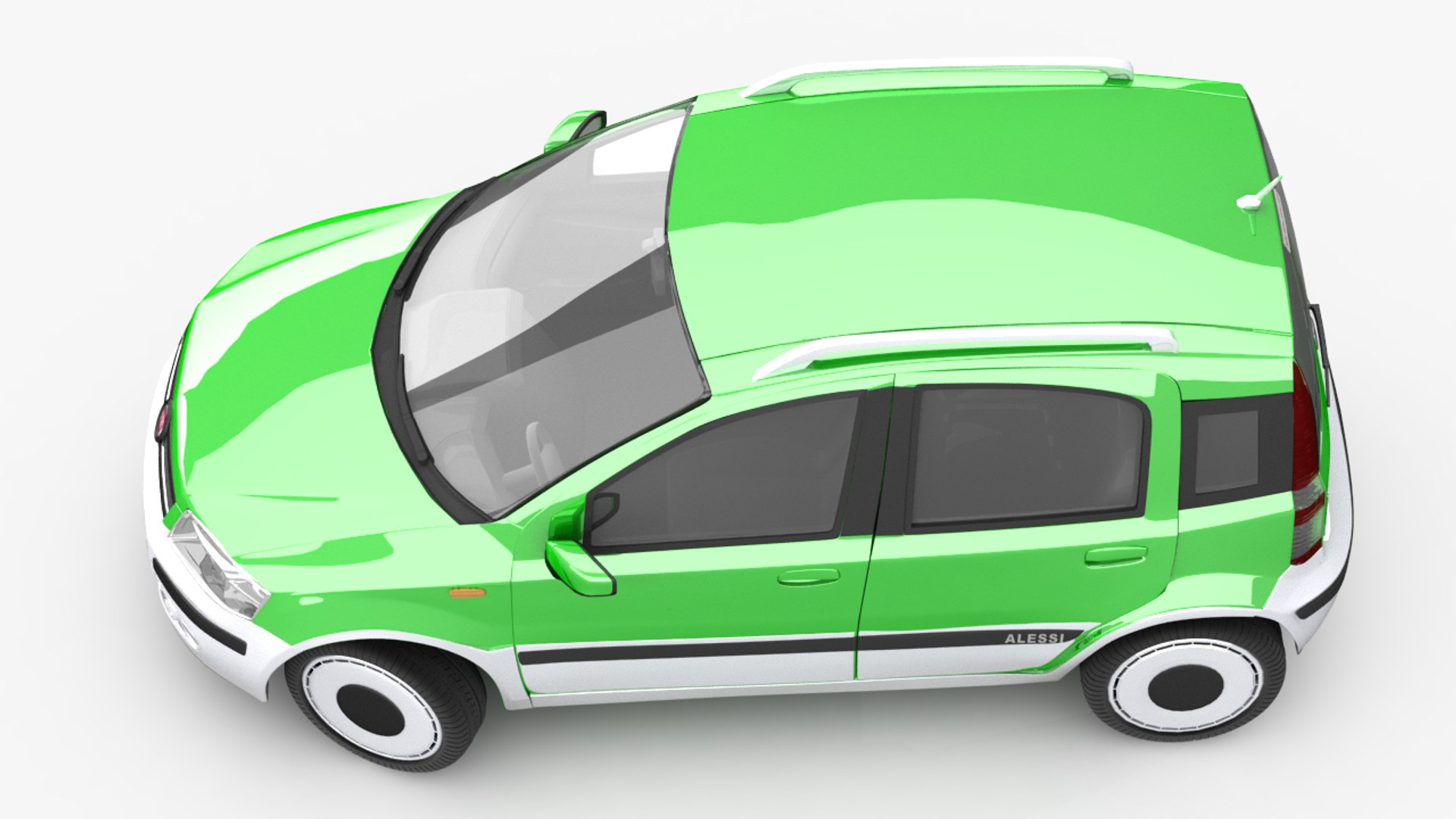 Fiat Panda Alessi 3D Model - TurboSquid 1633285