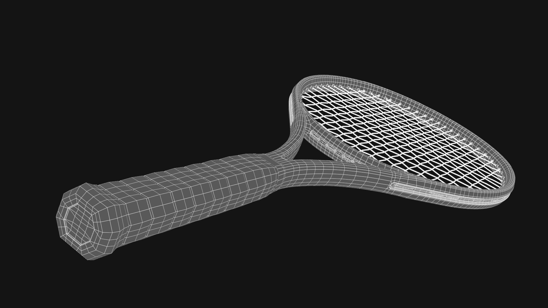 Tennis Racquet 3D Model - TurboSquid 1480680
