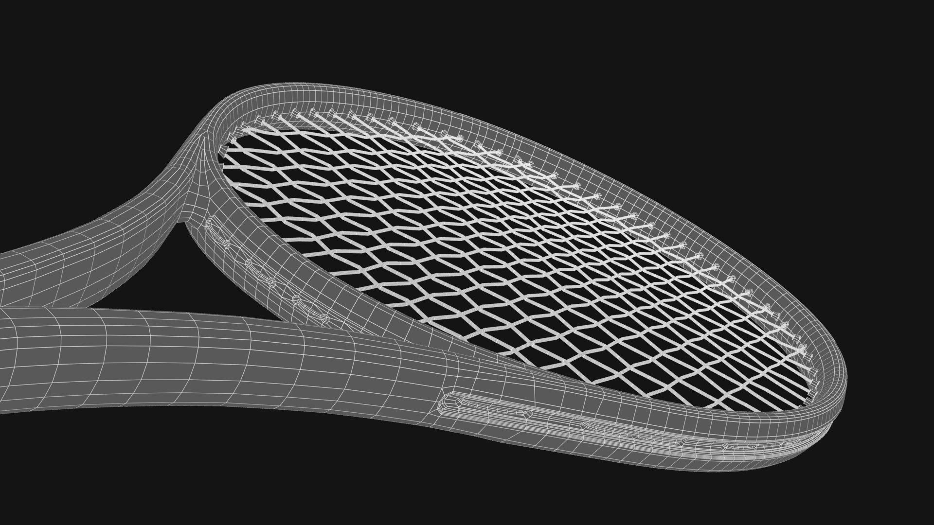 Tennis Racquet 3D Model - TurboSquid 1480680