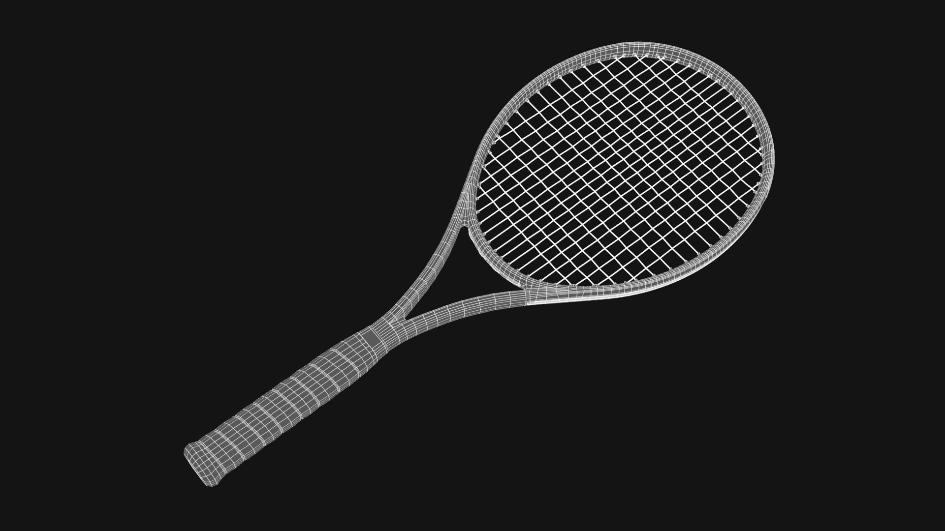 Tennis Racquet 3D Model - TurboSquid 1480680