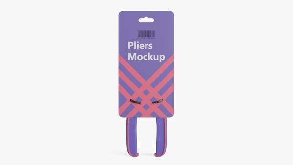 Purple pliers packaging 3D model - TurboSquid 1668190