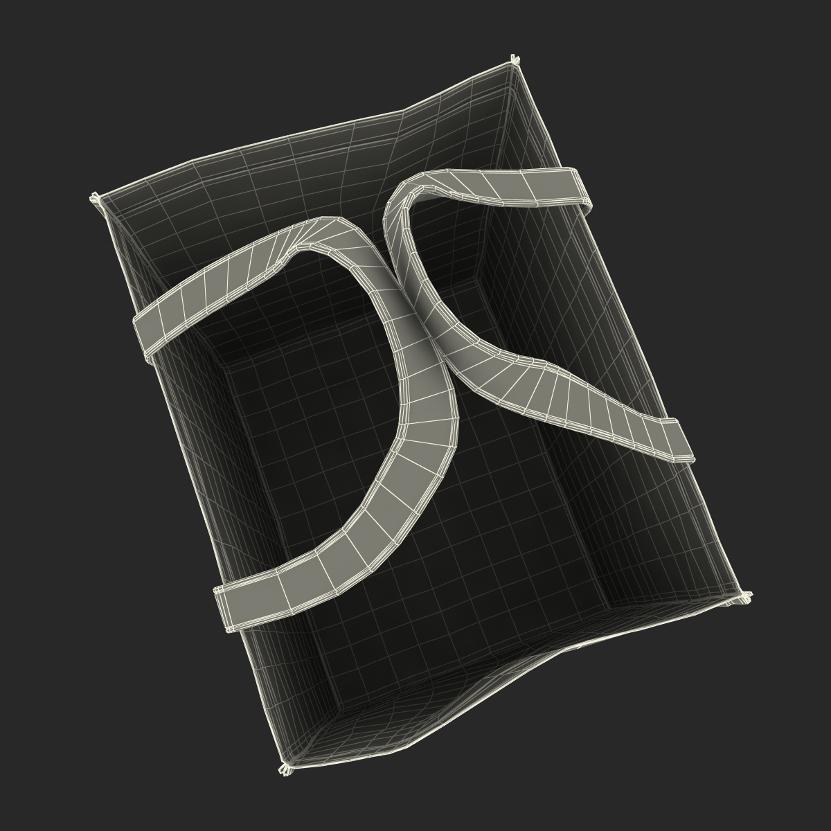 tote bag 3d model