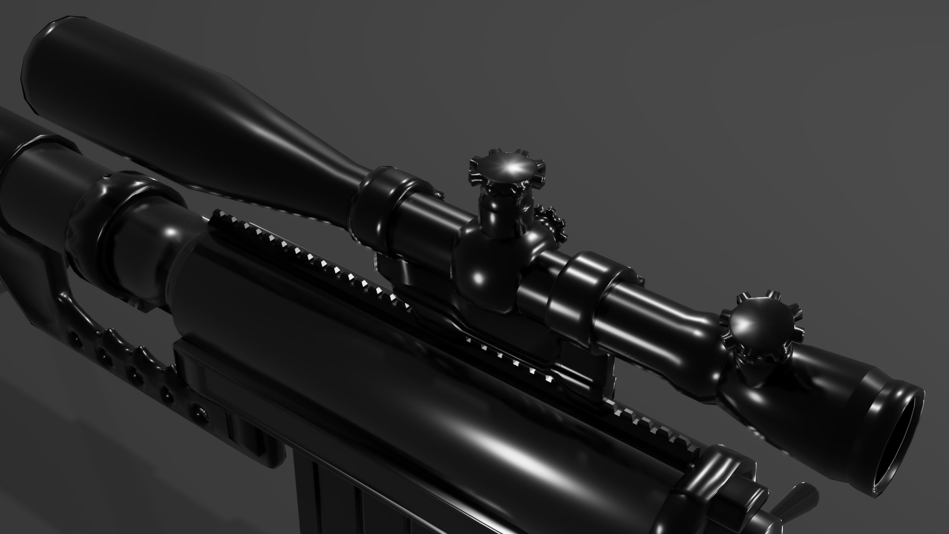 Intervention Sniper Rifle Wallpaper