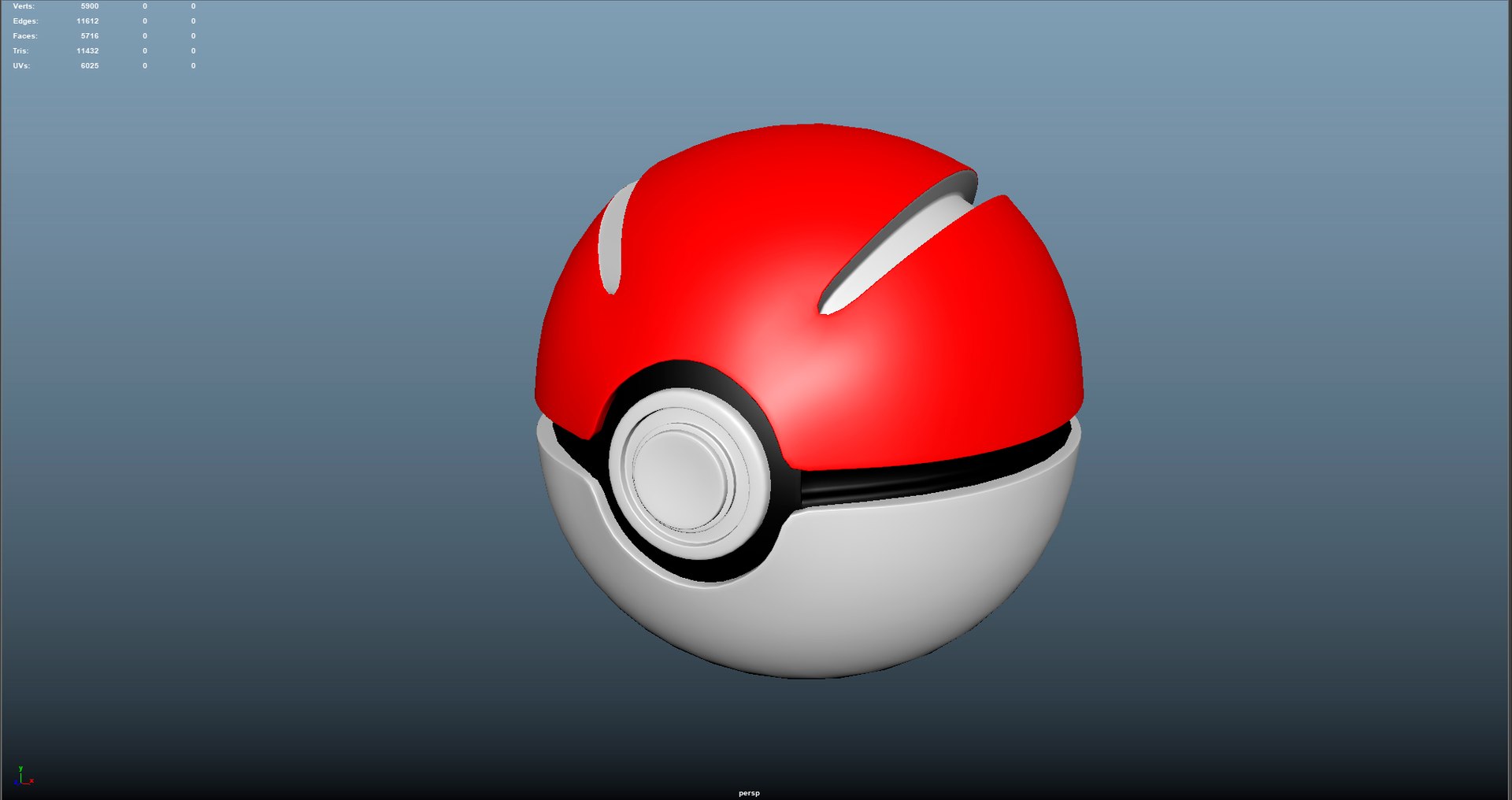 3D pokeball tech - TurboSquid 1418339