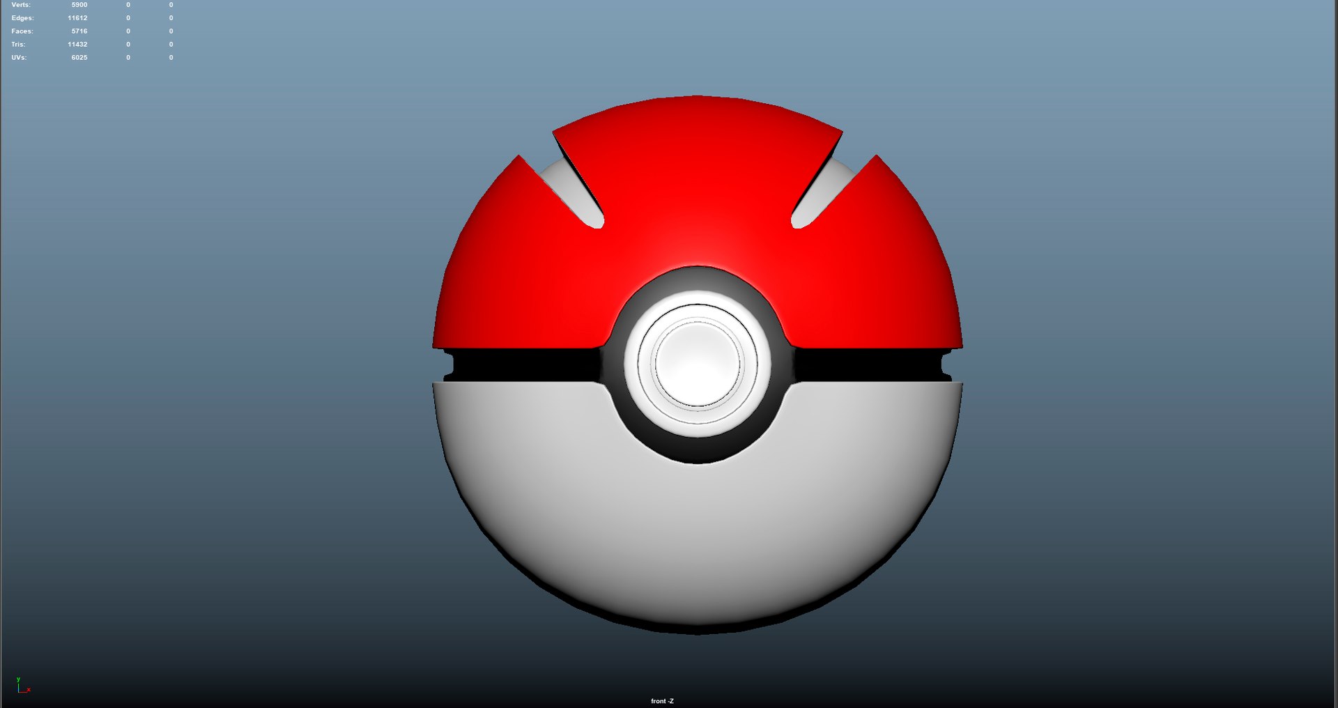 3D pokeball tech - TurboSquid 1418339