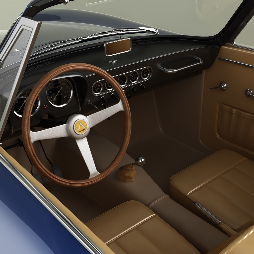 3D Appolo GT Convertible Model - TurboSquid 2166455