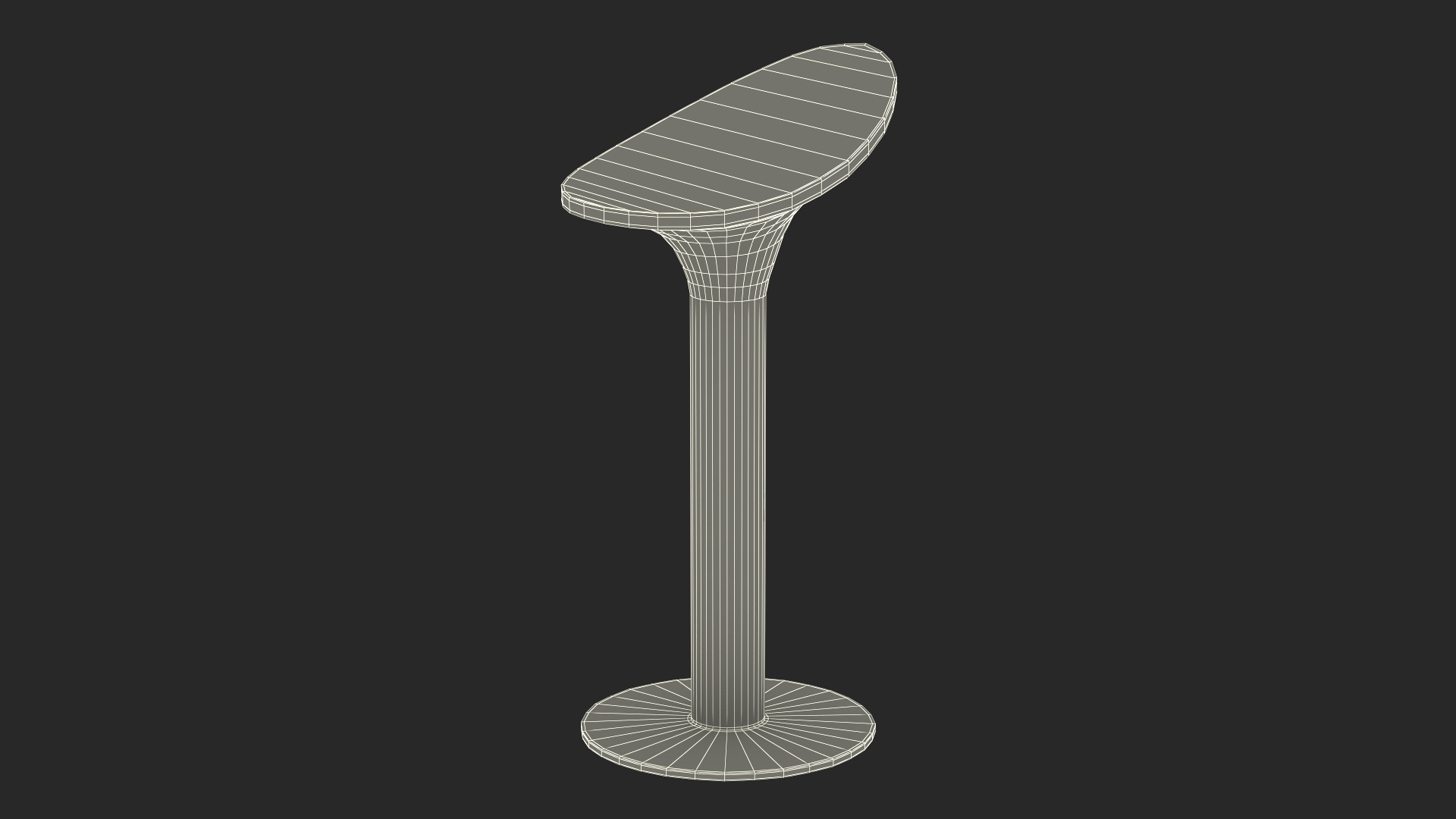 3D Model Futuristic Bar Stool - TurboSquid 2315634