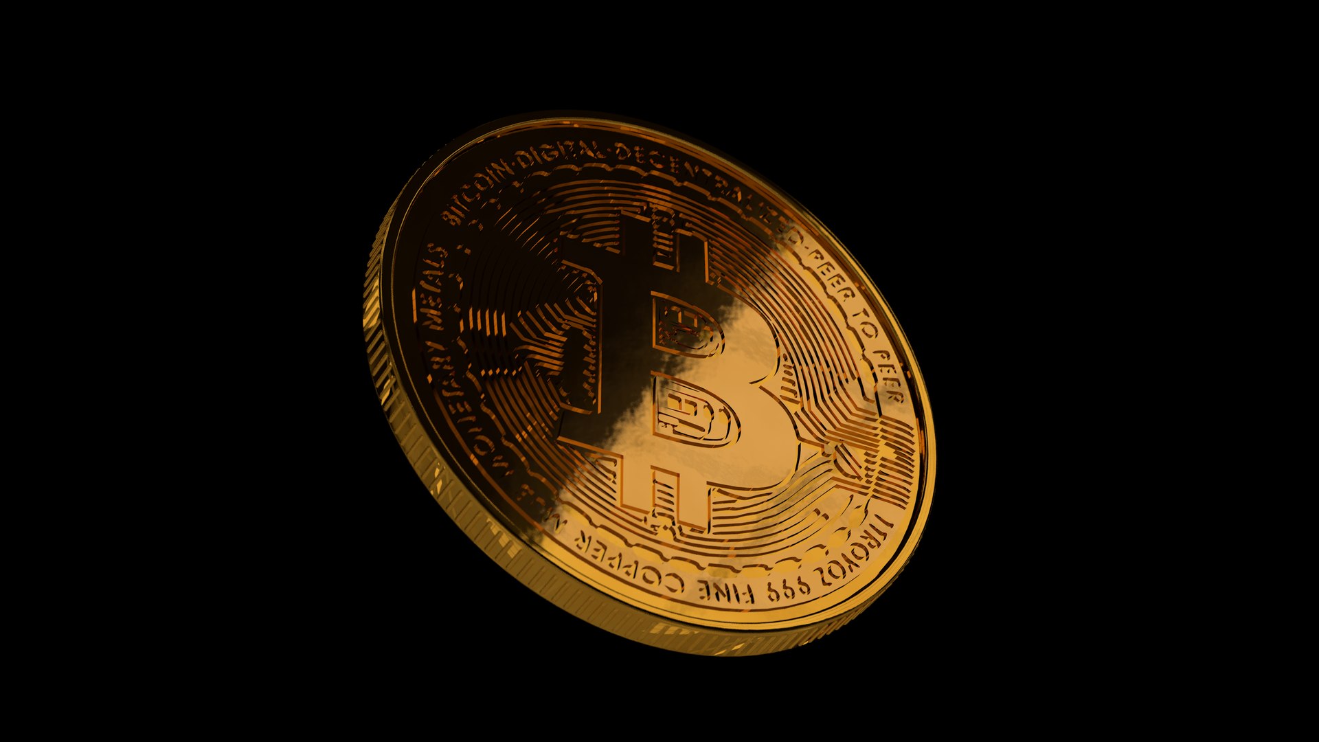 3D Bitcoin Coin Bit Model - TurboSquid 1449184