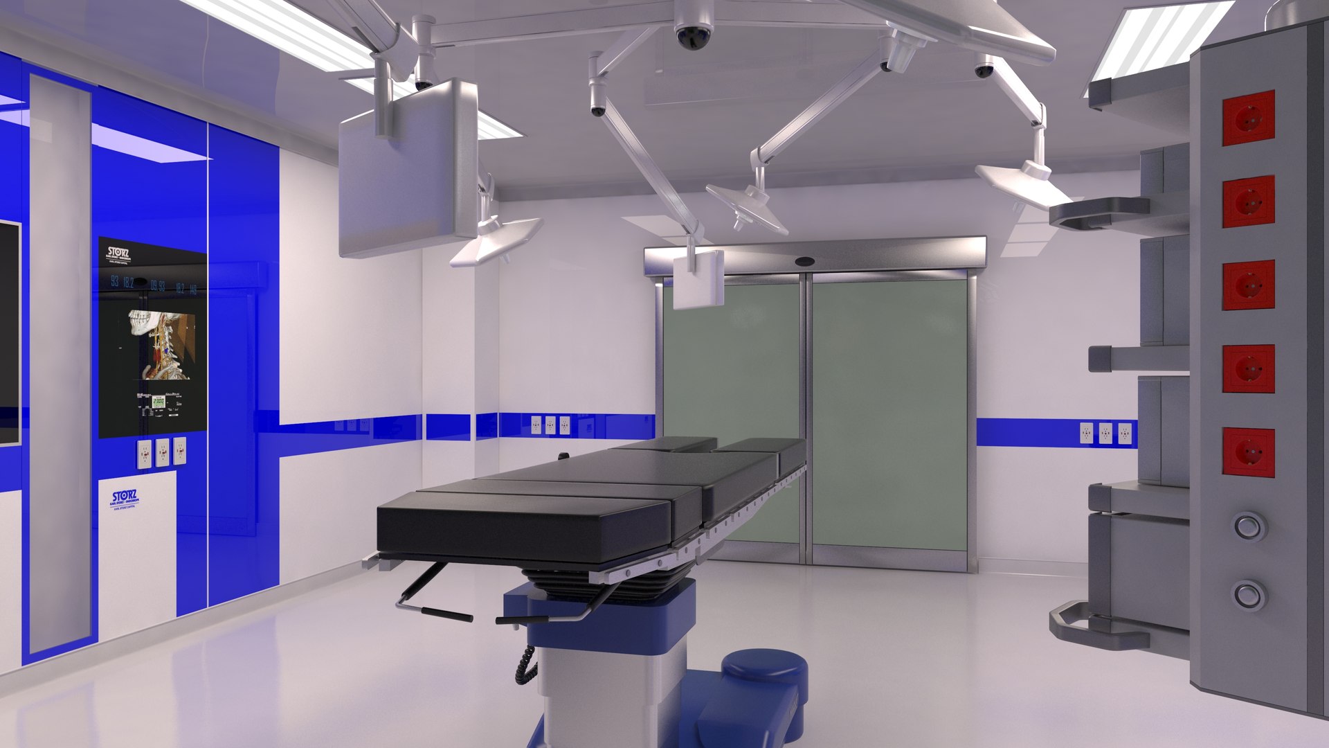 Operations Room 3D Model - TurboSquid 2150692