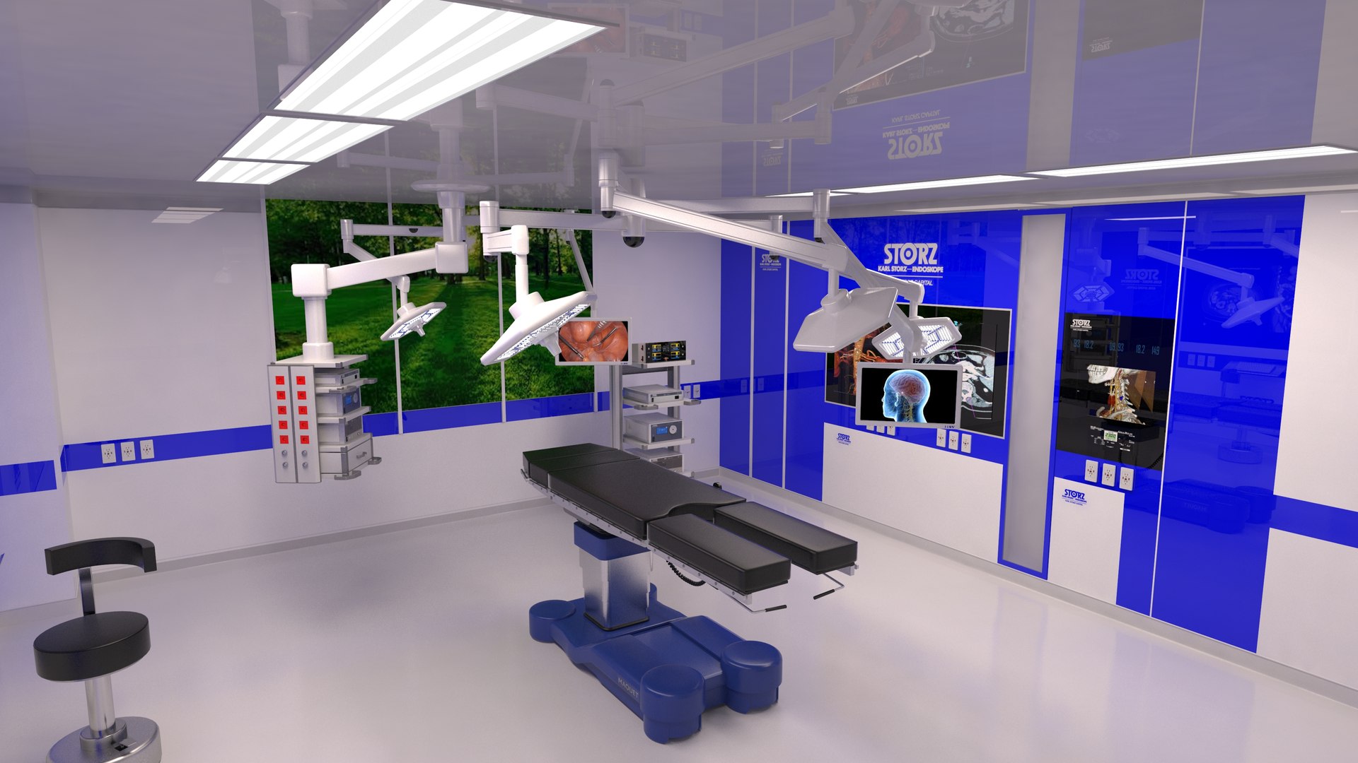 Operations Room 3D Model - TurboSquid 2150692