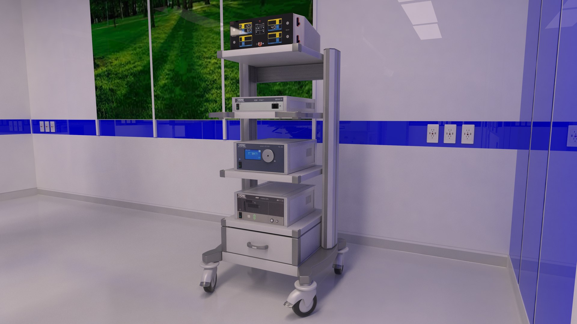 Operations Room 3D Model - TurboSquid 2150692