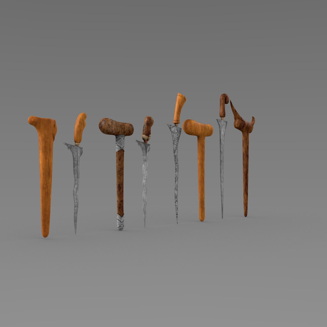 Keris Traditional Spiritual Dagger 3D Model - TurboSquid 2416484