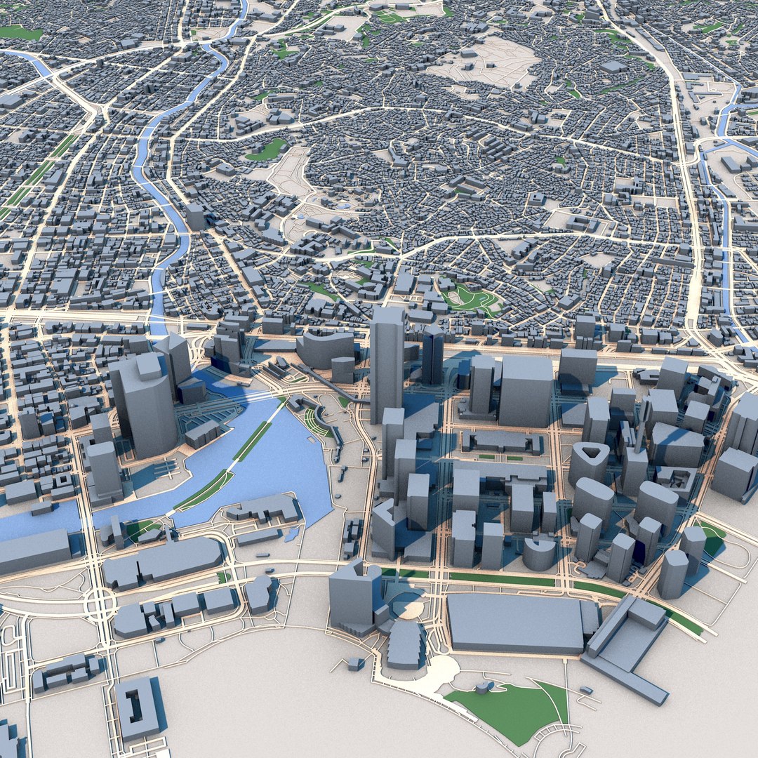 Tokyo City Japan 3D Model - TurboSquid 2377021