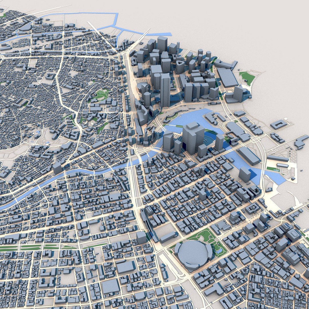 Tokyo City Japan 3D Model - TurboSquid 2377021