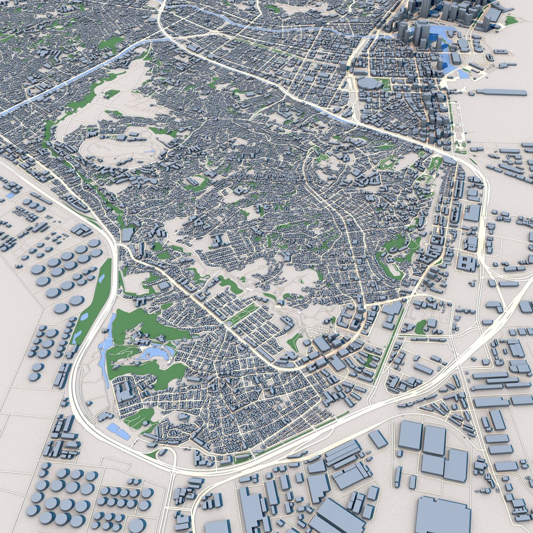 Tokyo City Japan 3D Model - TurboSquid 2377021