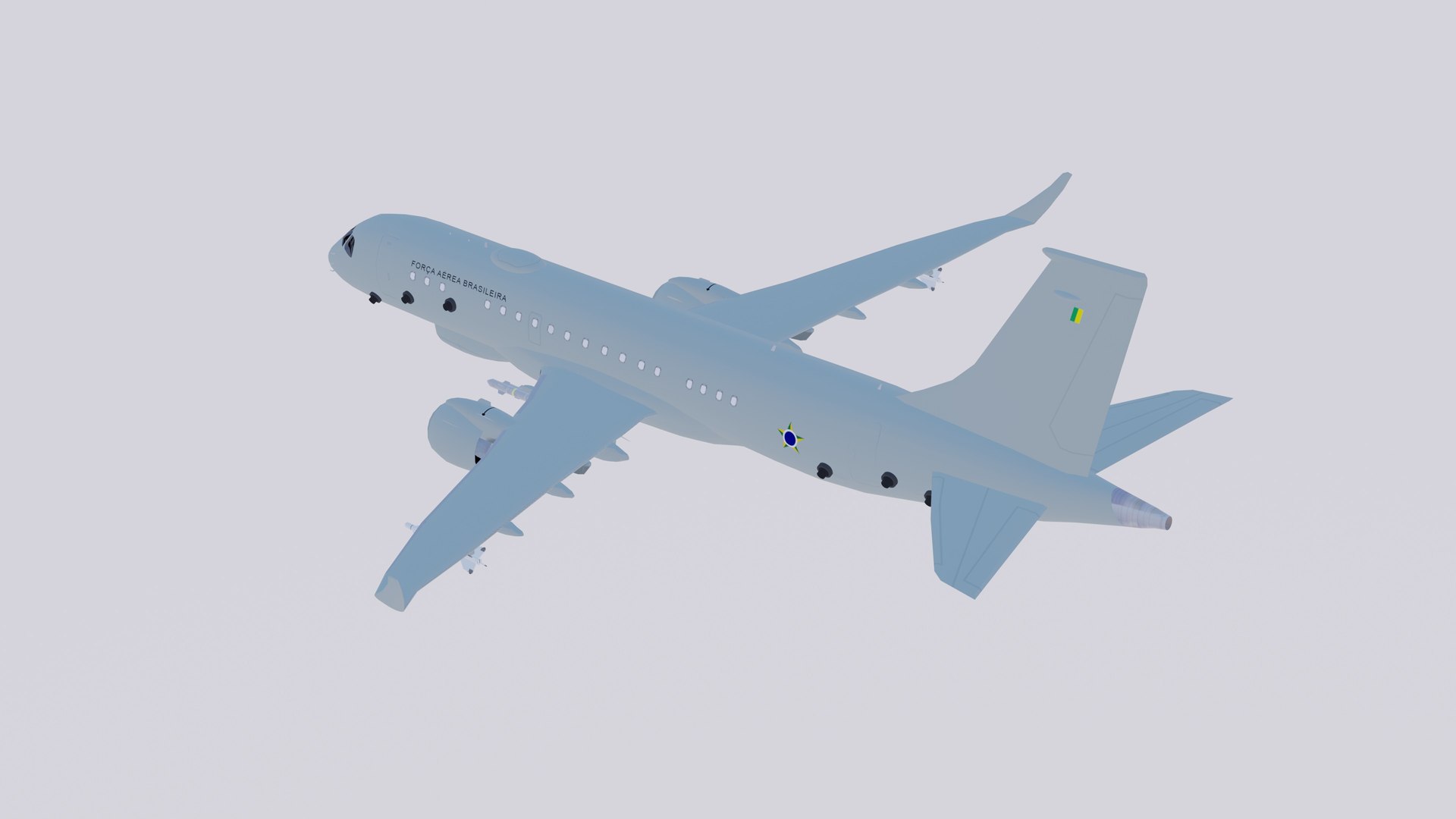 3D Embraer Maritime Patrol FAB model - TurboSquid 2060987