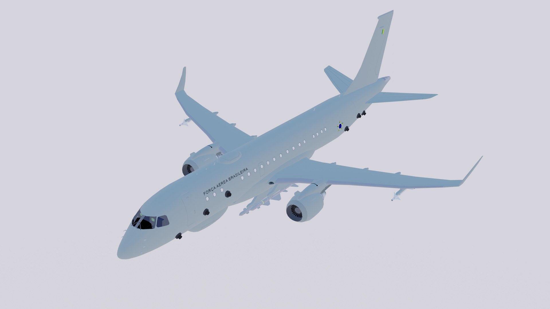 3D Embraer Maritime Patrol FAB model - TurboSquid 2060987