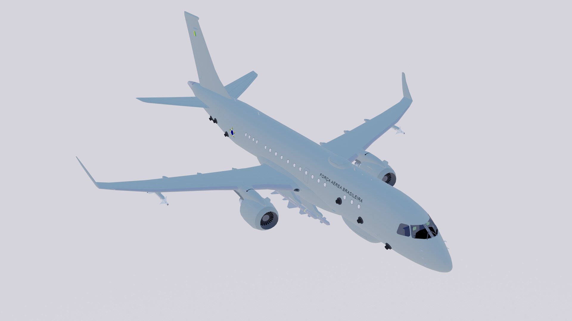3D Embraer Maritime Patrol FAB model - TurboSquid 2060987