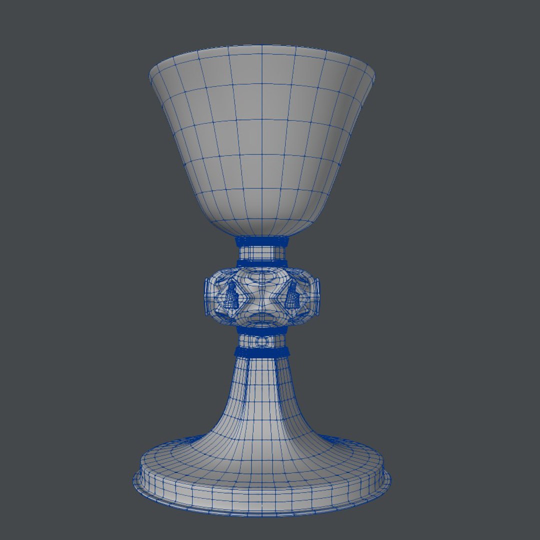 3d Model Medieval Chalice